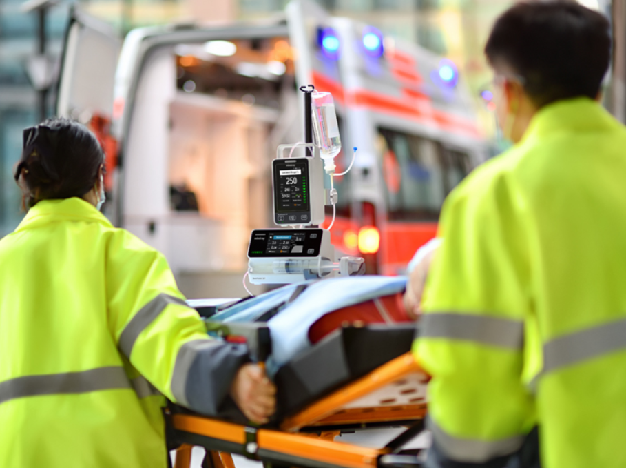 mindray迈瑞AED急救场景修图_Kawen_wu-站酷ZCOOL