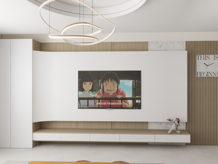 臻品140奶油原木法式风 （酷家乐）_造梦坊y-站酷ZCOOL