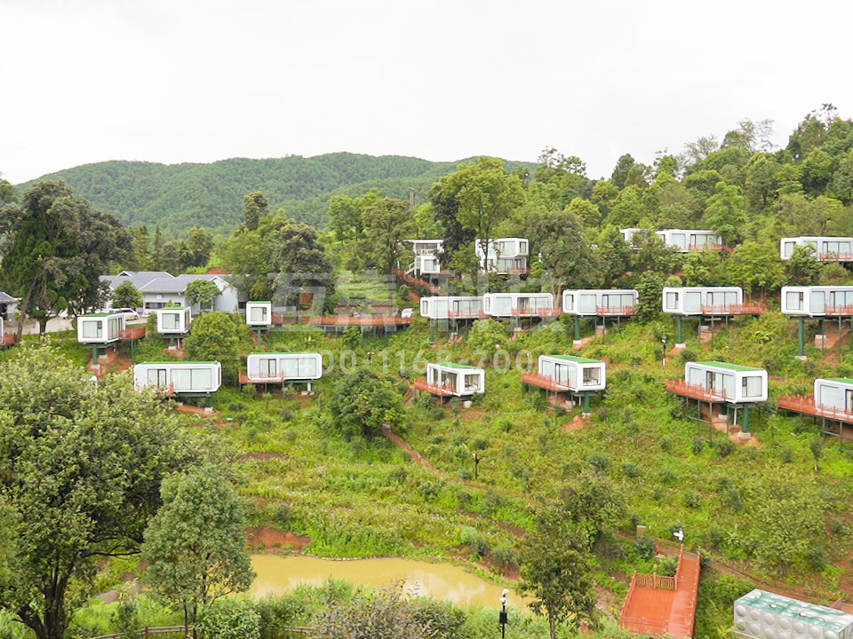 太空舱酒店，互集科技带你体验“茶旅融合”茶墅里之旅_HUJI互集-站酷ZCOOL