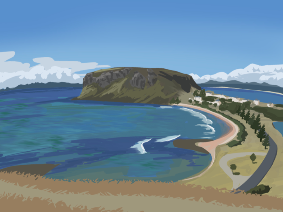 色彩速涂练习作品_KK熊君-站酷ZCOOL