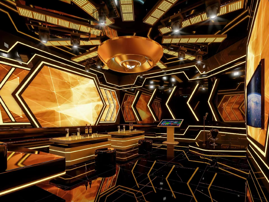科技感十足的KTV设计_秦嘉楠-站酷ZCOOL