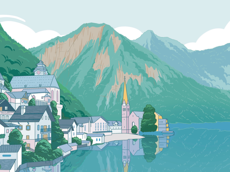 一套世界旅游图_hhi饲养员-站酷ZCOOL