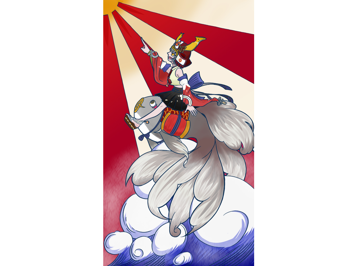 阴阳师-金鱼姬-愚人_无面相-站酷ZCOOL