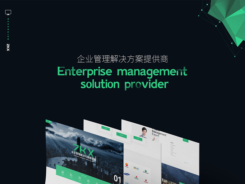 企业管理咨询公司网站_CCMCC-站酷ZCOOL