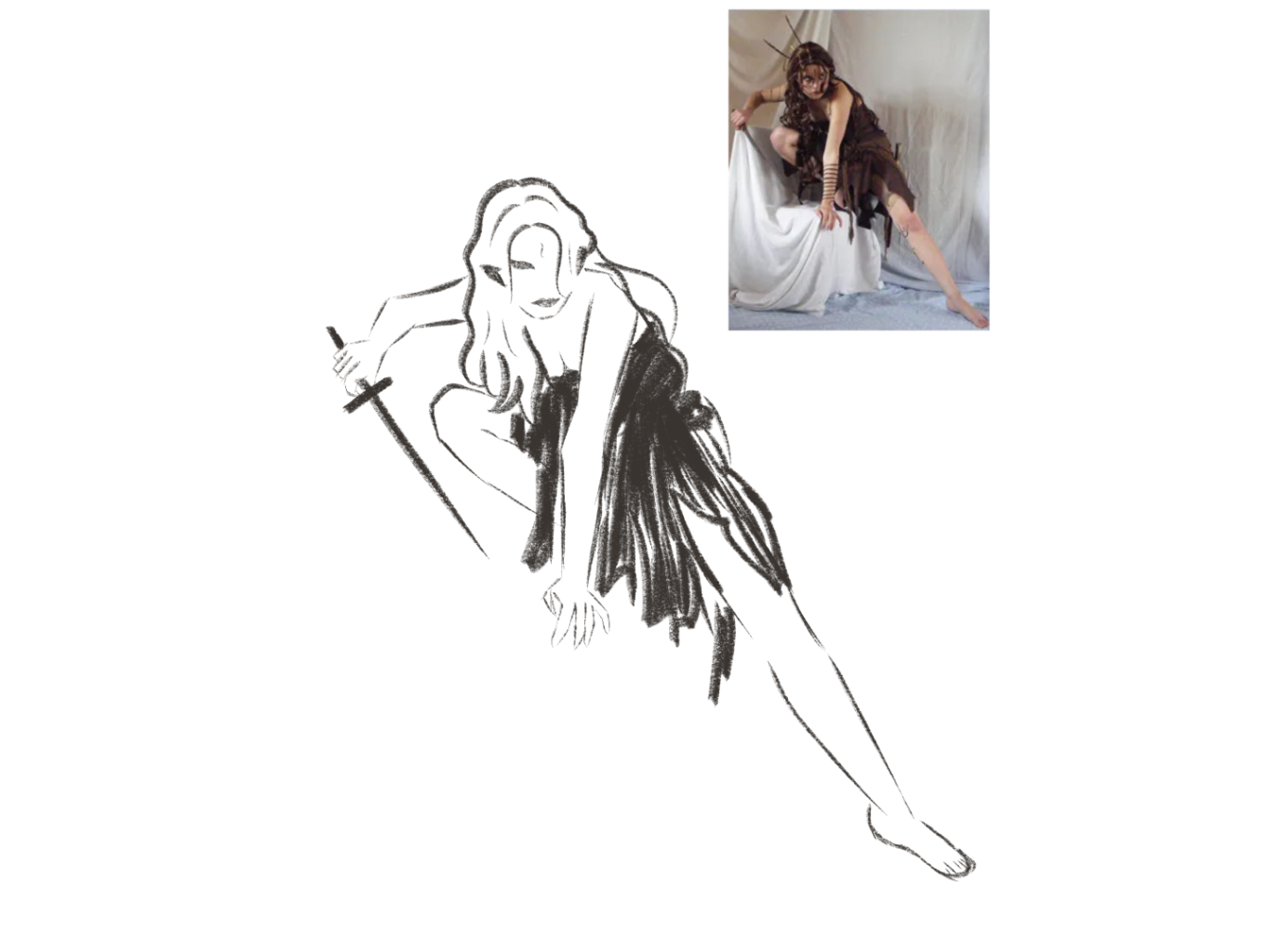 《30天速写打卡》10_韩焰Yan-站酷ZCOOL