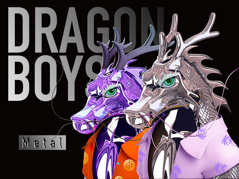 【DRAGON BOYS/龍少年】金属皮肤系列整理_UPIII_studio-站酷ZCOOL