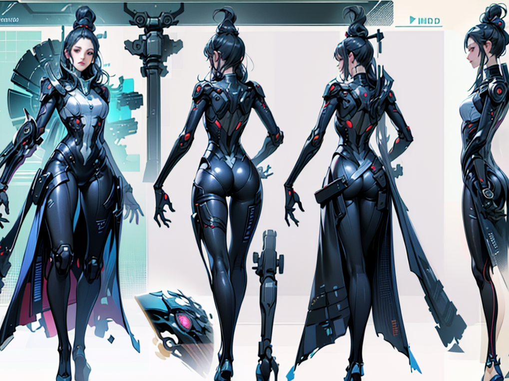 AI原画 赛博朋克Cyberpunk 机甲_巡斗垒CLOUD-站酷ZCOOL