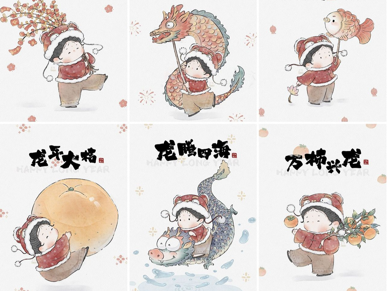 花椒团子|春节祝福_花椒罐头-站酷ZCOOL