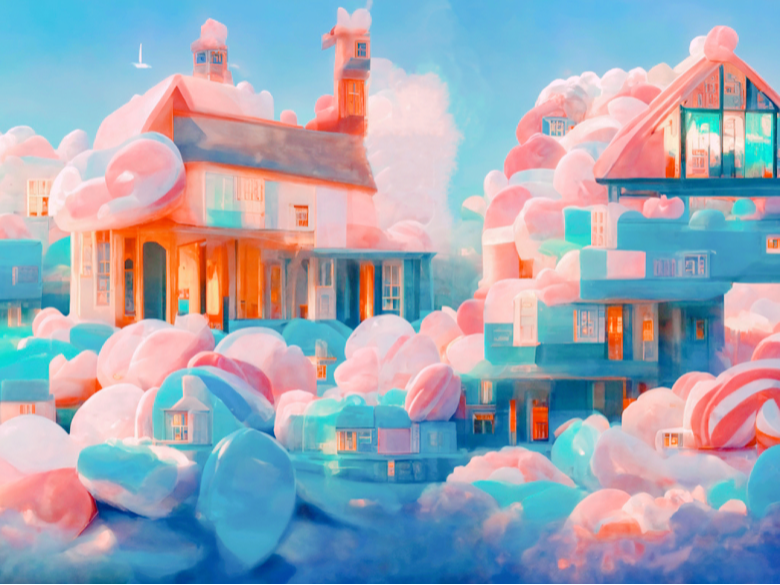 AI绘画档案馆｜糖果屋 #创作加油站##速写人间烟火#_PPP的杂货铺-站酷ZCOOL