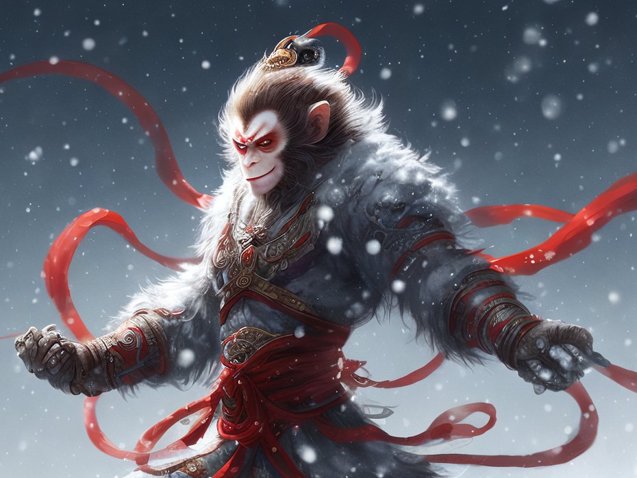 AI 林黛玉大战孙悟空_无粉-站酷ZCOOL