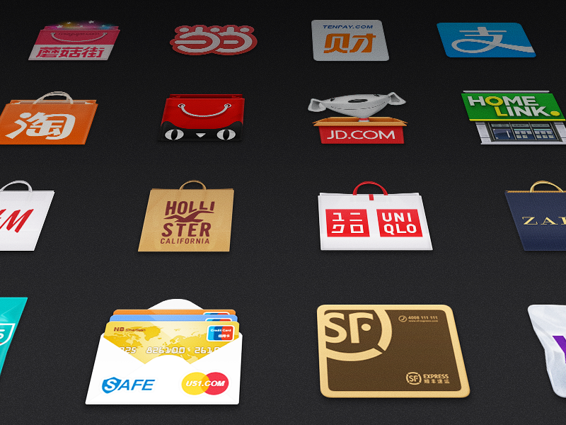 Smartisan Icons 买买买系列_李一奇-站酷ZCOOL