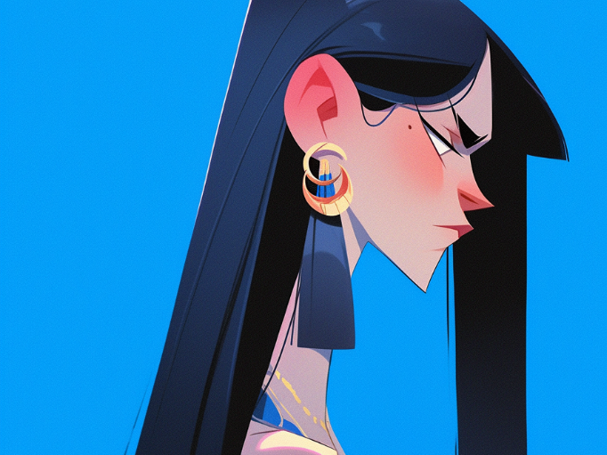 时尚女孩_艺舟1014-站酷ZCOOL