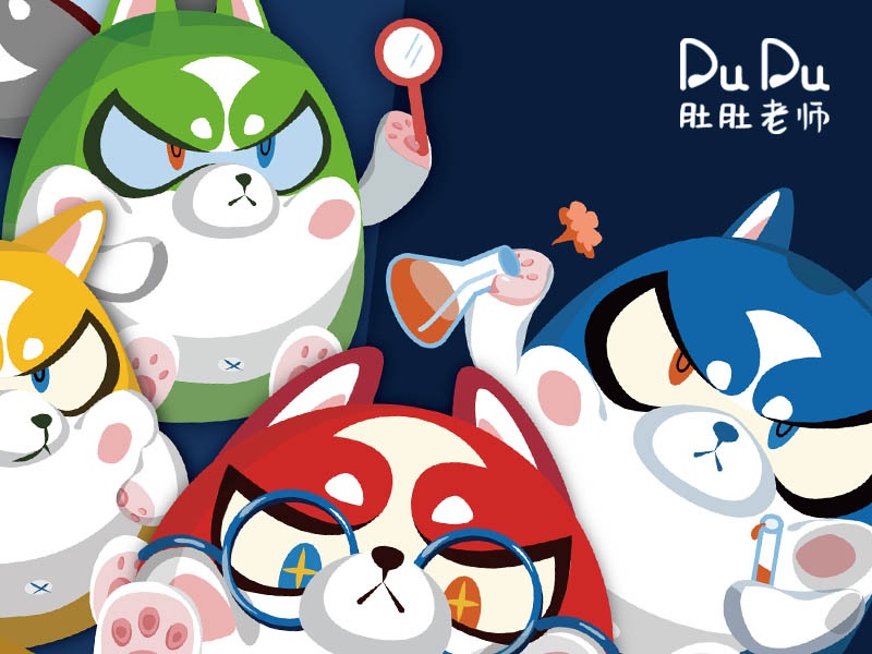 DuDu肚肚老师-盲盒IP设计_玻璃羊-站酷ZCOOL