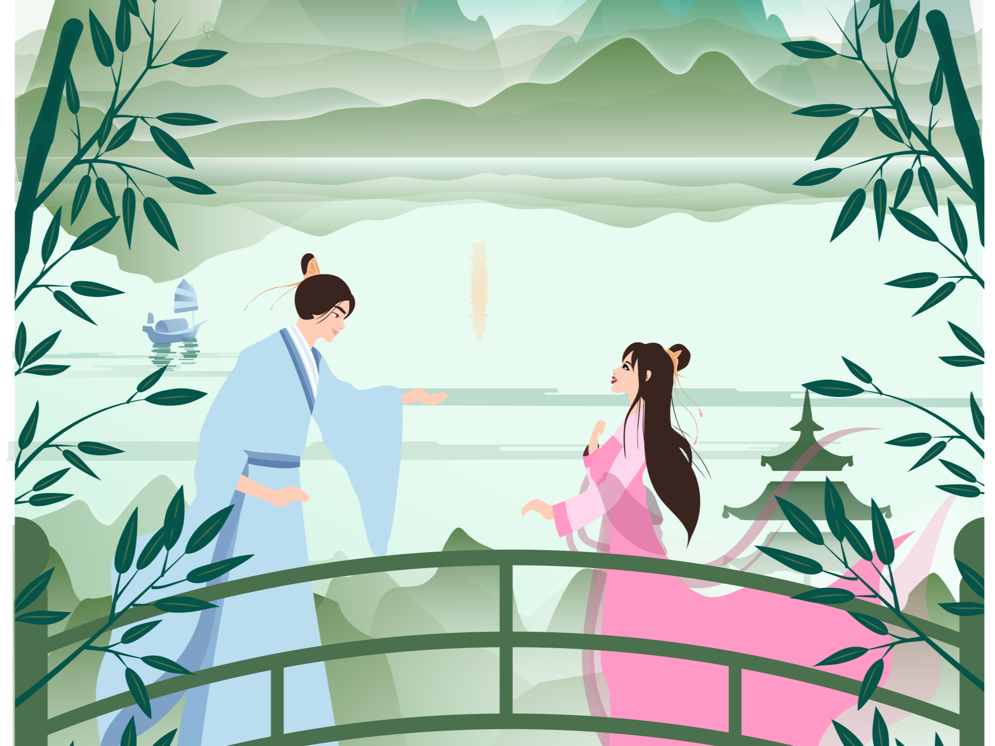 Qixi Festival_ellehex-站酷ZCOOL