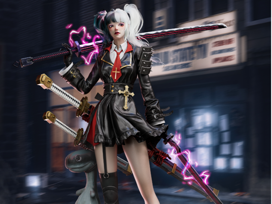 【学员作品】胡潇蓝--《Pirit Summoner》_巧课力CGmomo-站酷ZCOOL