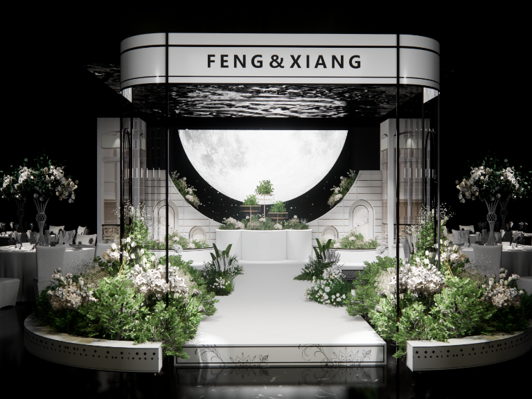 小香风婚礼舞台_婚礼策划师ivy-站酷ZCOOL