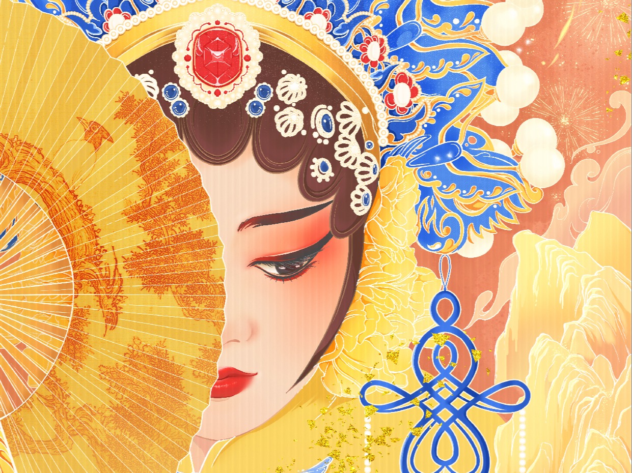 国风长图_一颗白糖糕MIKO-站酷ZCOOL