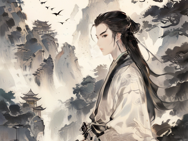 独坐敬亭山_mik99-站酷ZCOOL