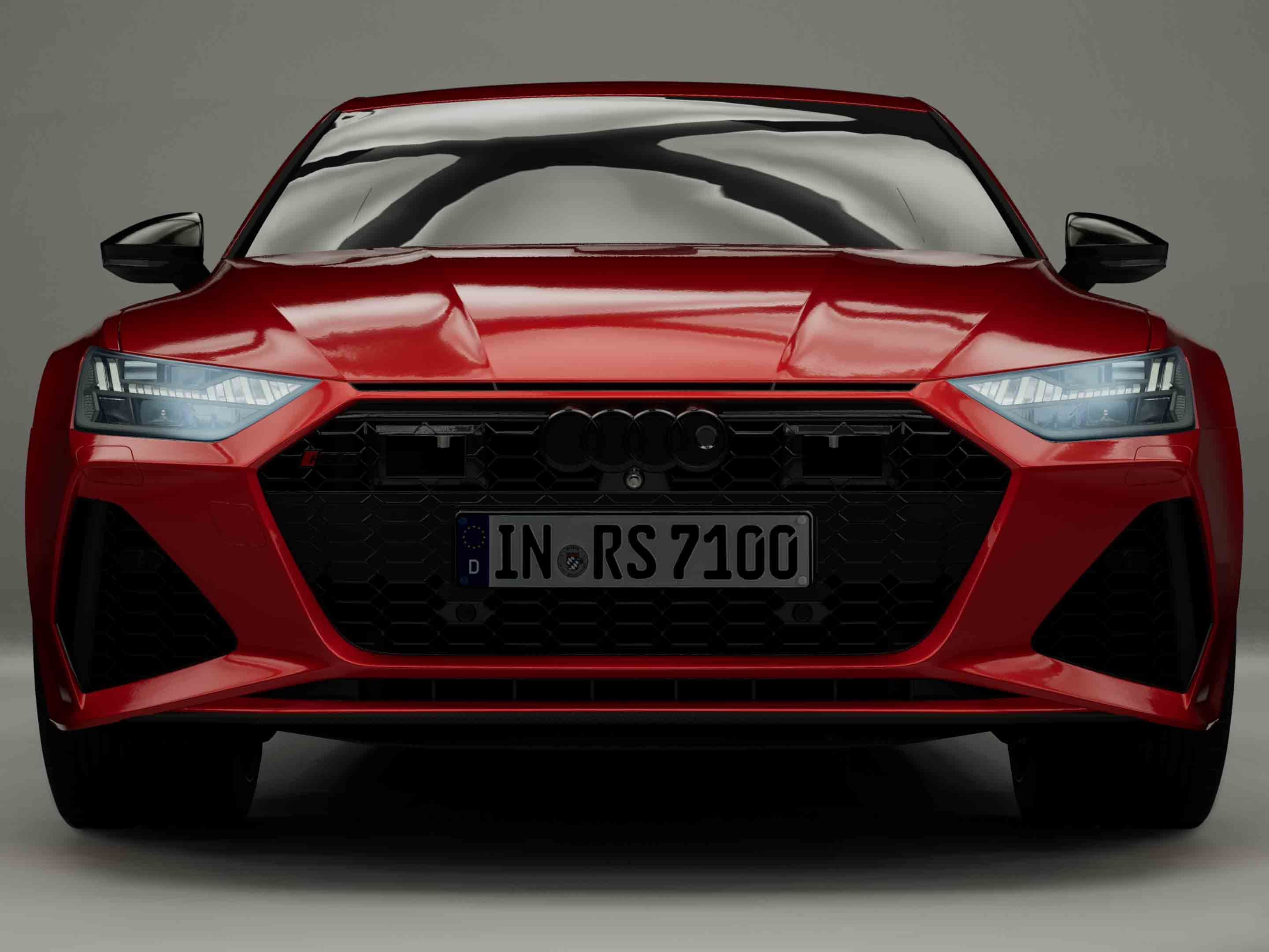 audi rs7 实时渲染测试 UE5.1 studio影棚无天光 CGI_DillonWood-站酷ZCOOL