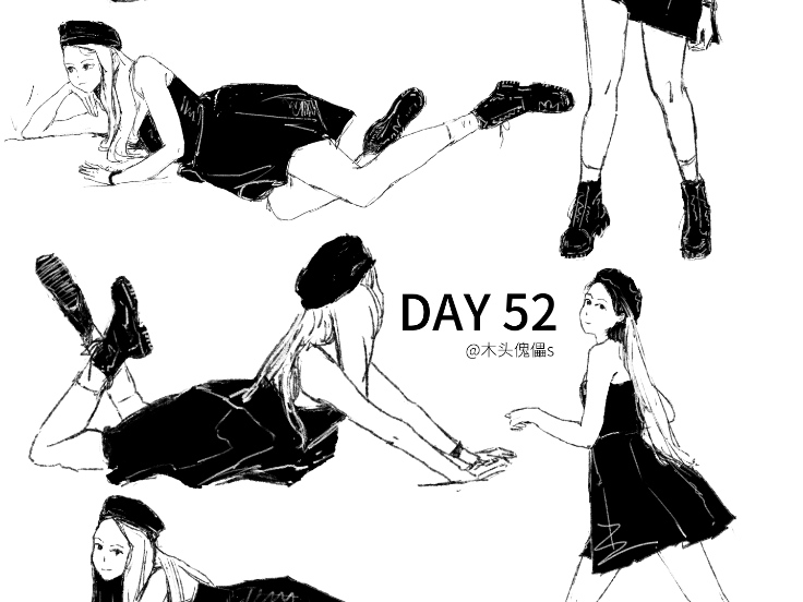#速写60天挑战赛#Day52@速写班长_木头傀儡s-站酷ZCOOL