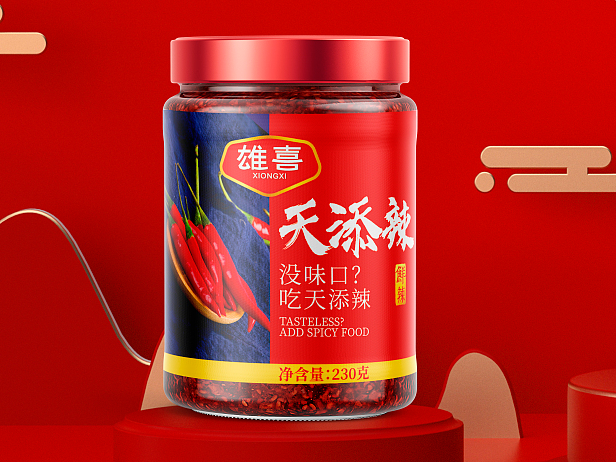 XIONGXI辣酱 | 包装设计_BOX一ART-站酷ZCOOL