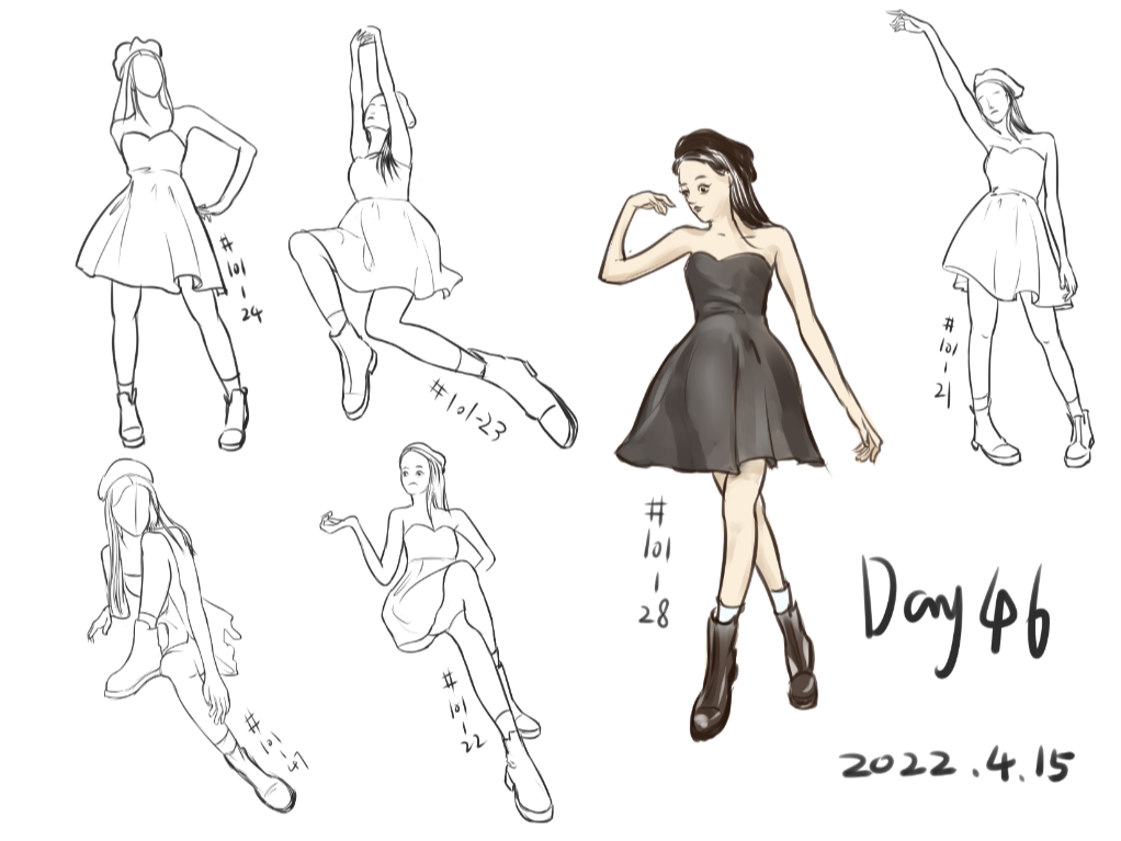 速写60天挑战赛day46@速写班长_此女子有毒-站酷ZCOOL