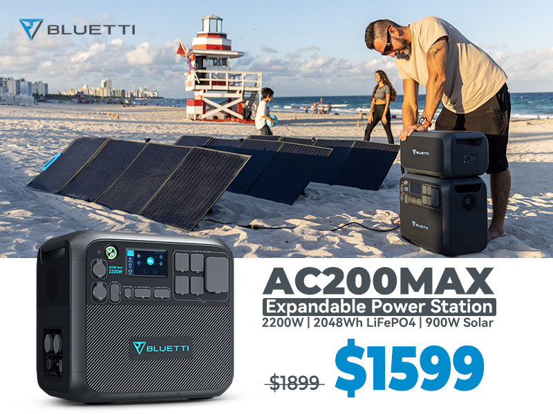 BLUETTI热卖品户外储能AC200MAX_抬头一束光66-站酷ZCOOL