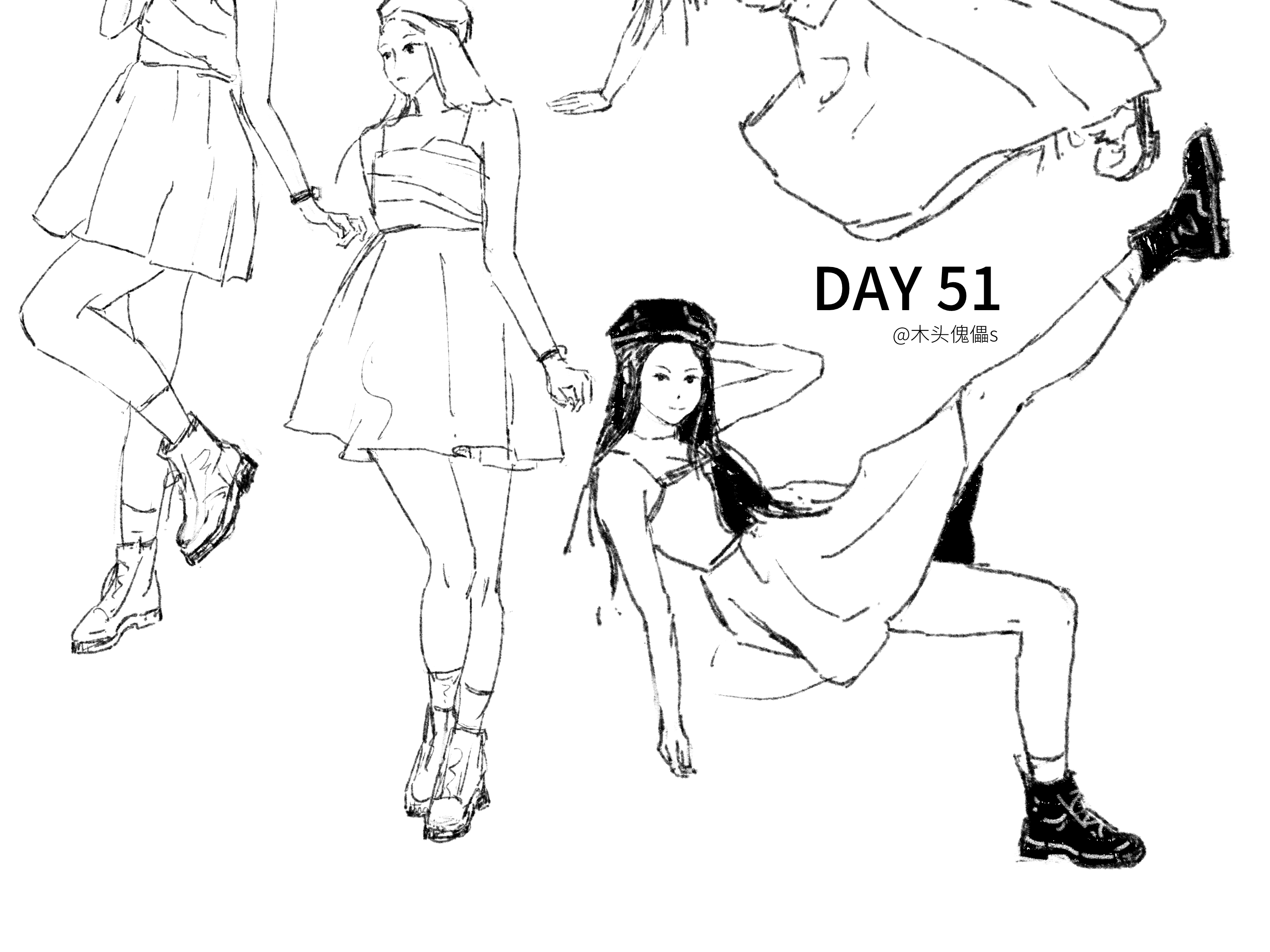 #速写60天挑战赛#Day51@速写班长_木头傀儡s-站酷ZCOOL