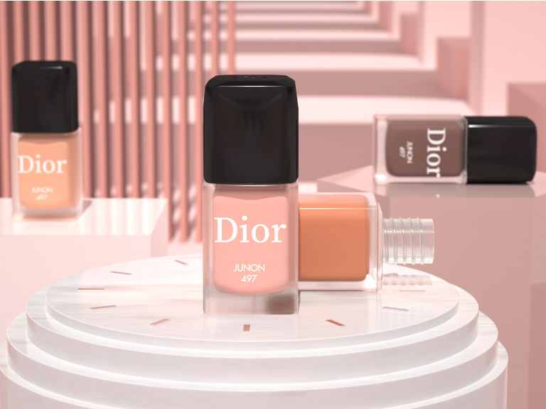 C4D动效视频临摹|Dior迪奥甲油_七雅糕糕-站酷ZCOOL