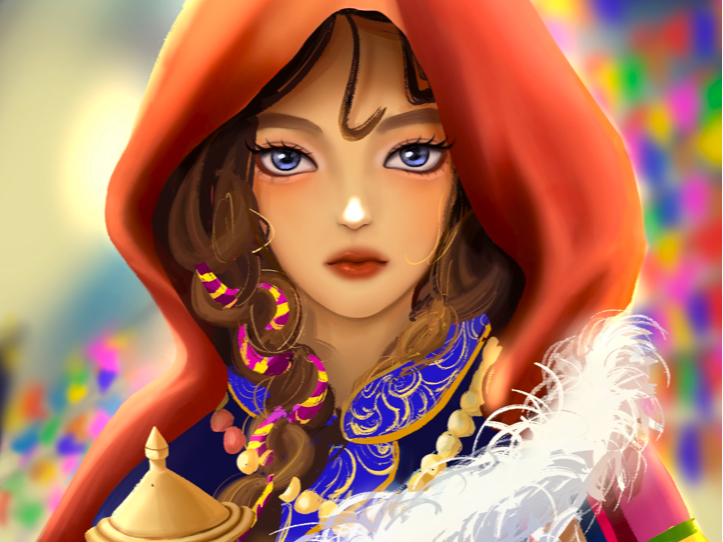 人物插画-1_酒心_33-站酷ZCOOL