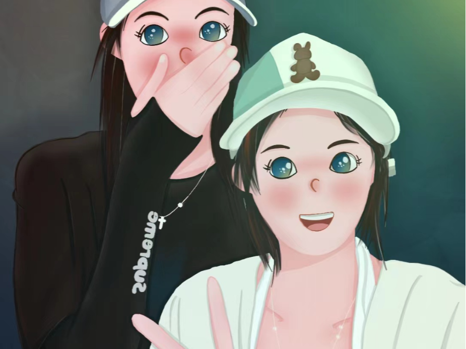 人物头像插画多种风格_拾玖Sheling-站酷ZCOOL