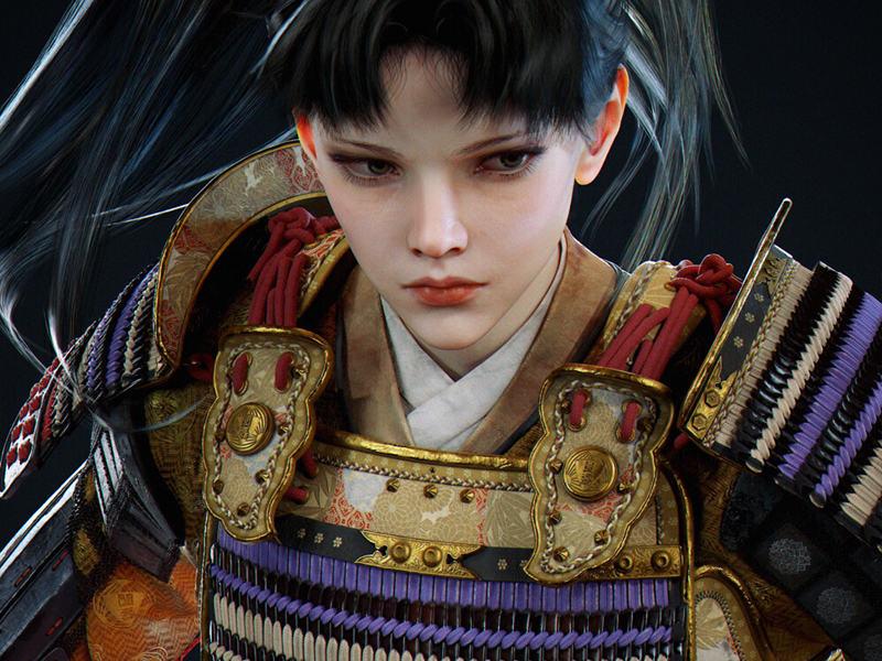 女武士/warrior_real time_性感阿拉雷-站酷ZCOOL