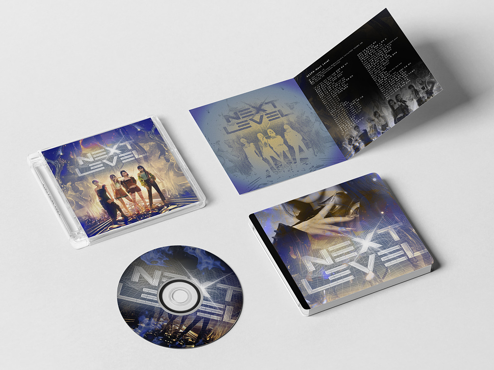 𝐀𝐞𝐬𝐩𝐚-NEXT LEVEL 专辑设计_李Xuanlin-站酷ZCOOL