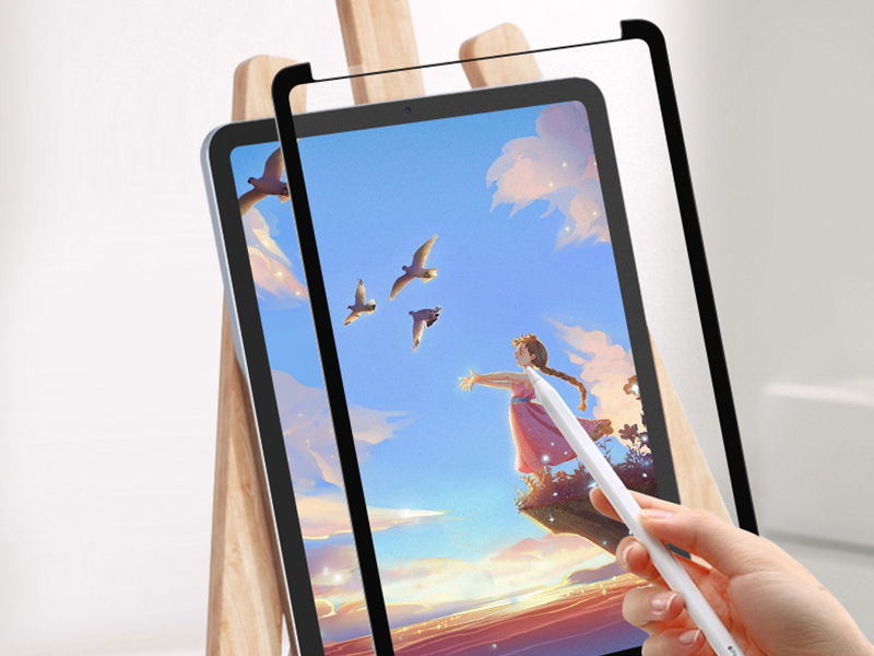 iPad纳米吸盘可拆卸类纸膜 (2)_闷葫芦不卖药-站酷ZCOOL