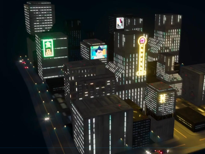 UE5城市夜景漫游_KB随性-站酷ZCOOL