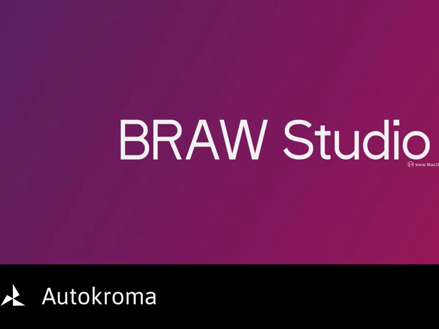 AE/PR/AME插件Autokroma BRAW Studio for Mac(RAW视频素材导入加载PR插件)_一念浮萍-站酷ZCOOL