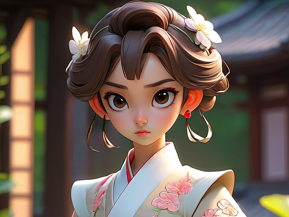 [AI 工作流分享] 3D 卡通角色_超级咪不会画-站酷ZCOOL