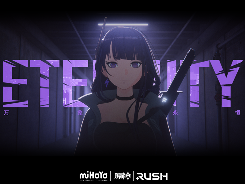 雷电将军 | 万象永恒——2024原神新春会_RUSH_上海-站酷ZCOOL