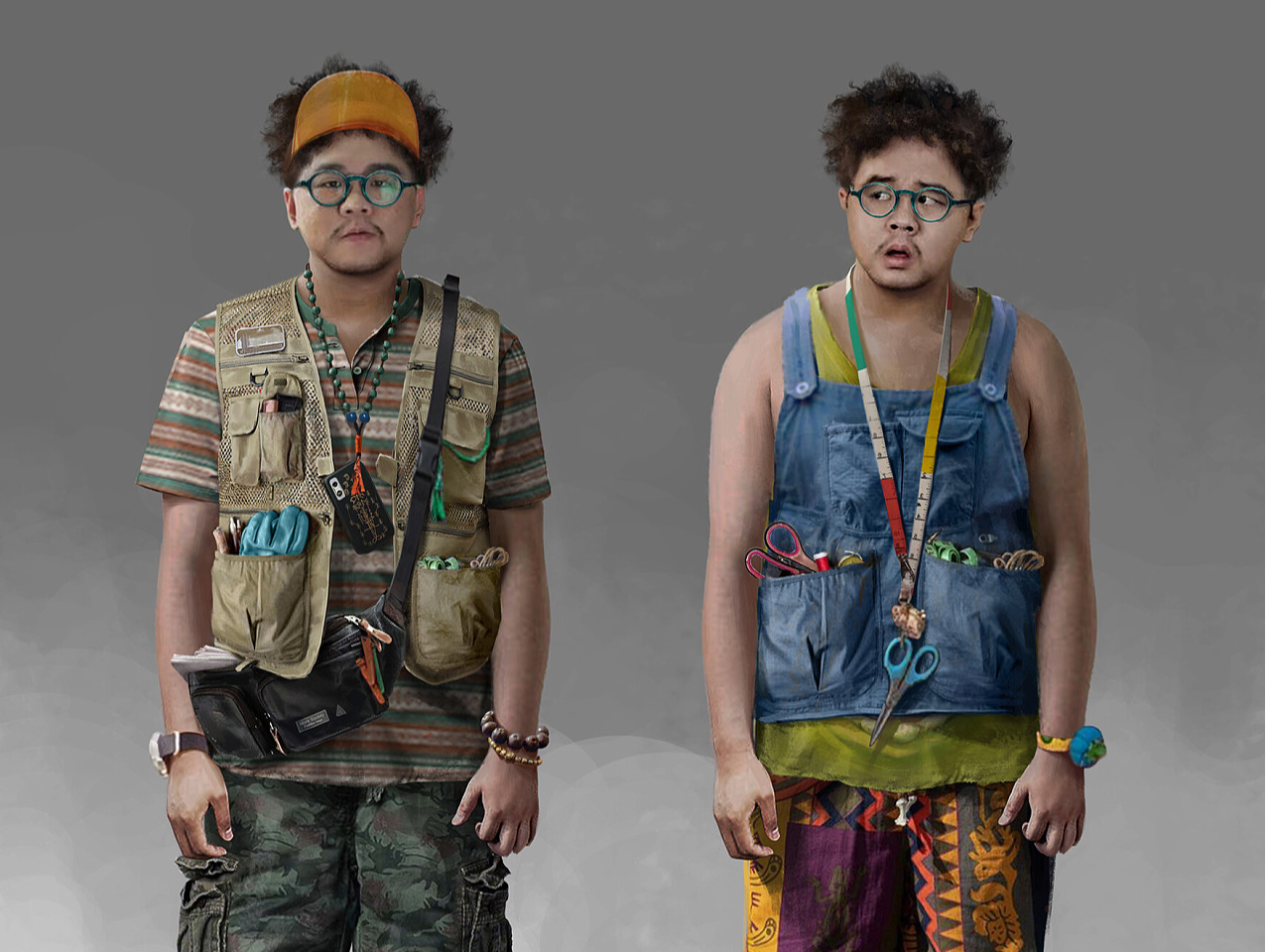 《人生大事》 (2022) 人物造型_Gnep_Iew-站酷ZCOOL