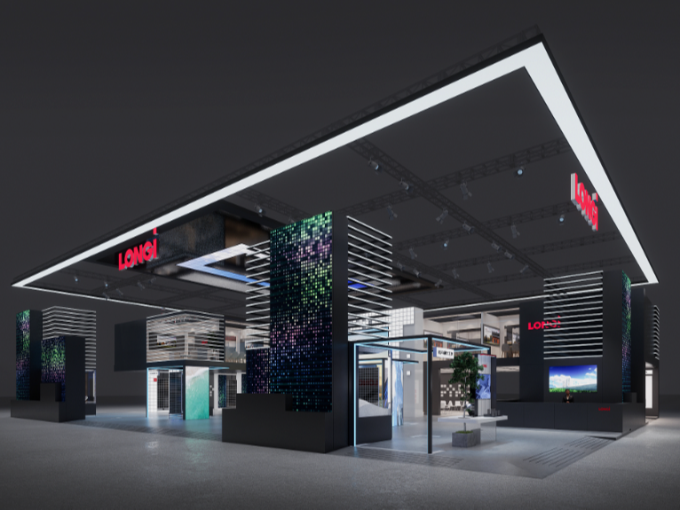 LONGI隆基_ShangHai SNAC光伏展 2023_Andy_Kuang-站酷ZCOOL