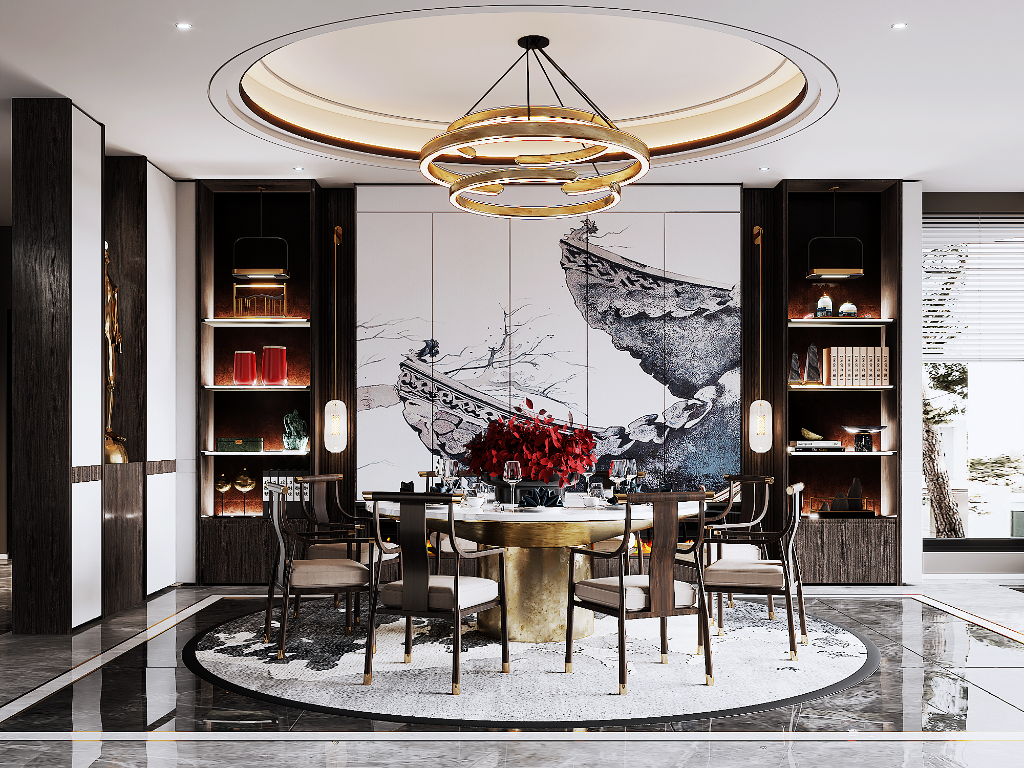 新中式餐厅_韭零后很哇塞-站酷ZCOOL