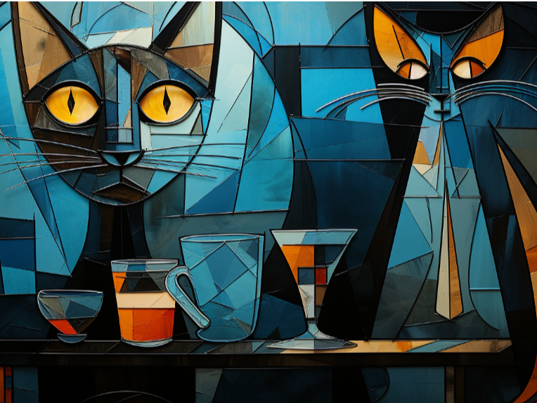 MJ-ai【插画猫咪系列】_阿纳托里-站酷ZCOOL