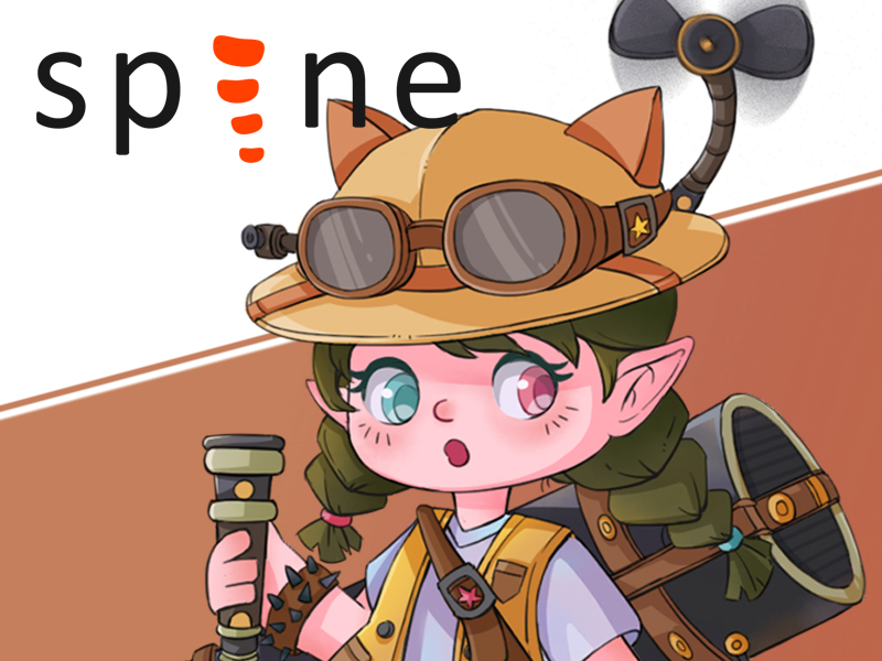 spine 角色动画 （合作）_耳东月生sw-站酷ZCOOL