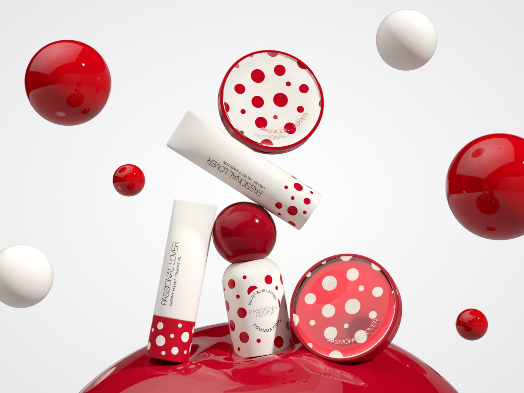 PASSIONAL LOVER-波点限定系列丨包装设计_KKKaysen-站酷ZCOOL