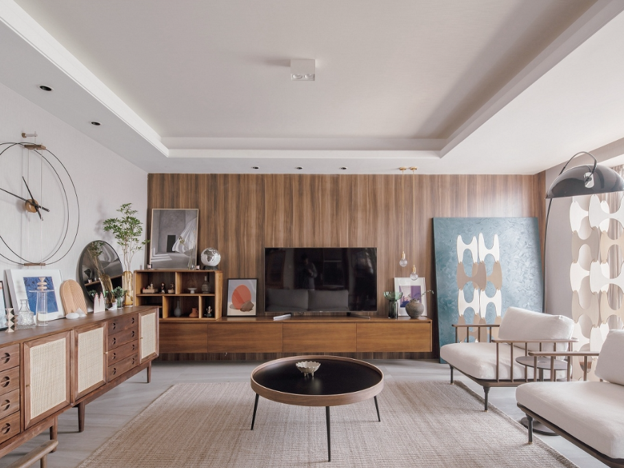 室内日式原木风格_瑾然0051-站酷ZCOOL