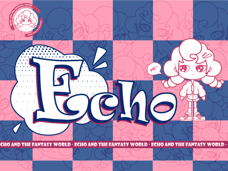 ECHO AND THE FANTASY WORLD_喵格格-站酷ZCOOL
