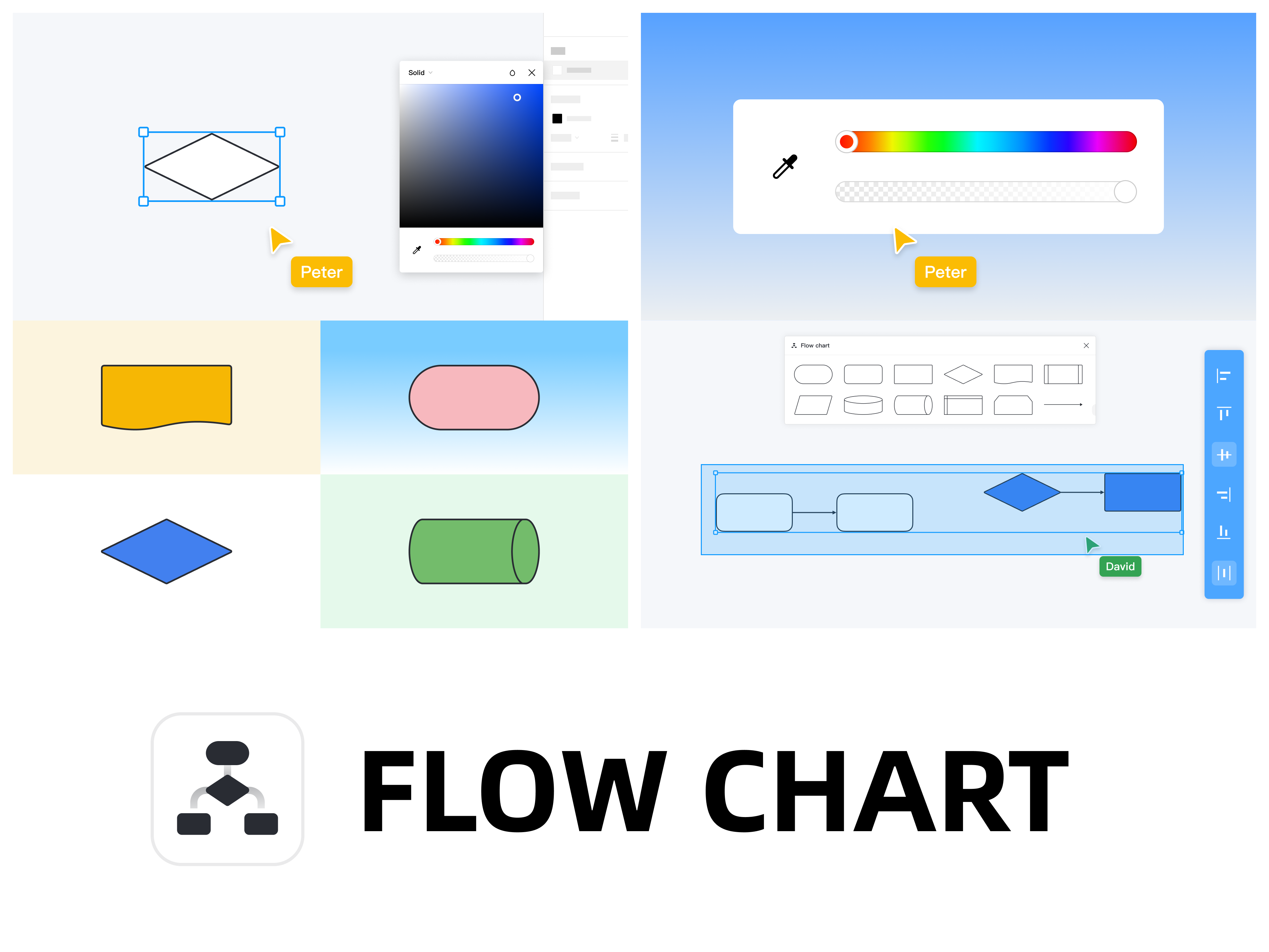 Flow Chart —— Figma插件功能展示动画_高威五-站酷ZCOOL