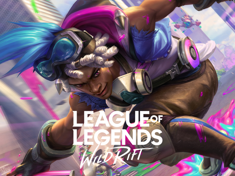 League of Legends：Wild Rift - ChromaCrash ekko _Tswck-站酷ZCOOL