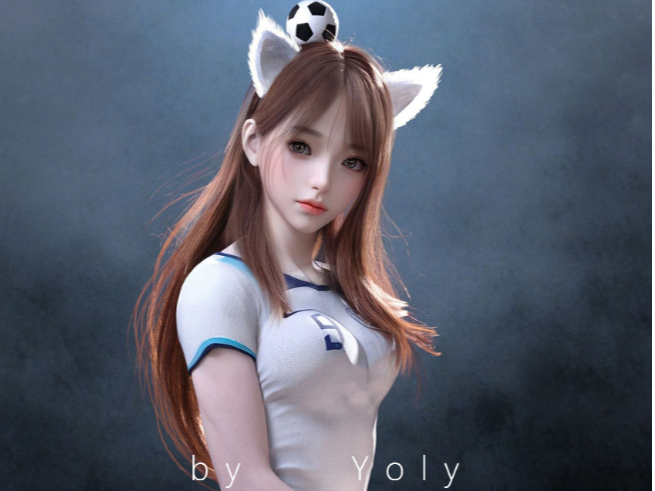 Yoly 莜莉 107 足球宝贝 英格兰yoly莜莉 站酷zcool