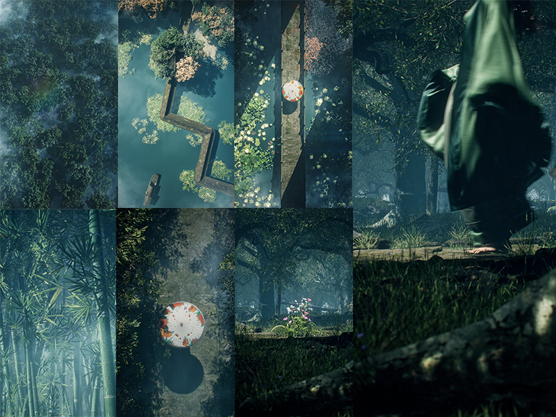 《春生：Goddess of spring》_不做梵高_-站酷ZCOOL